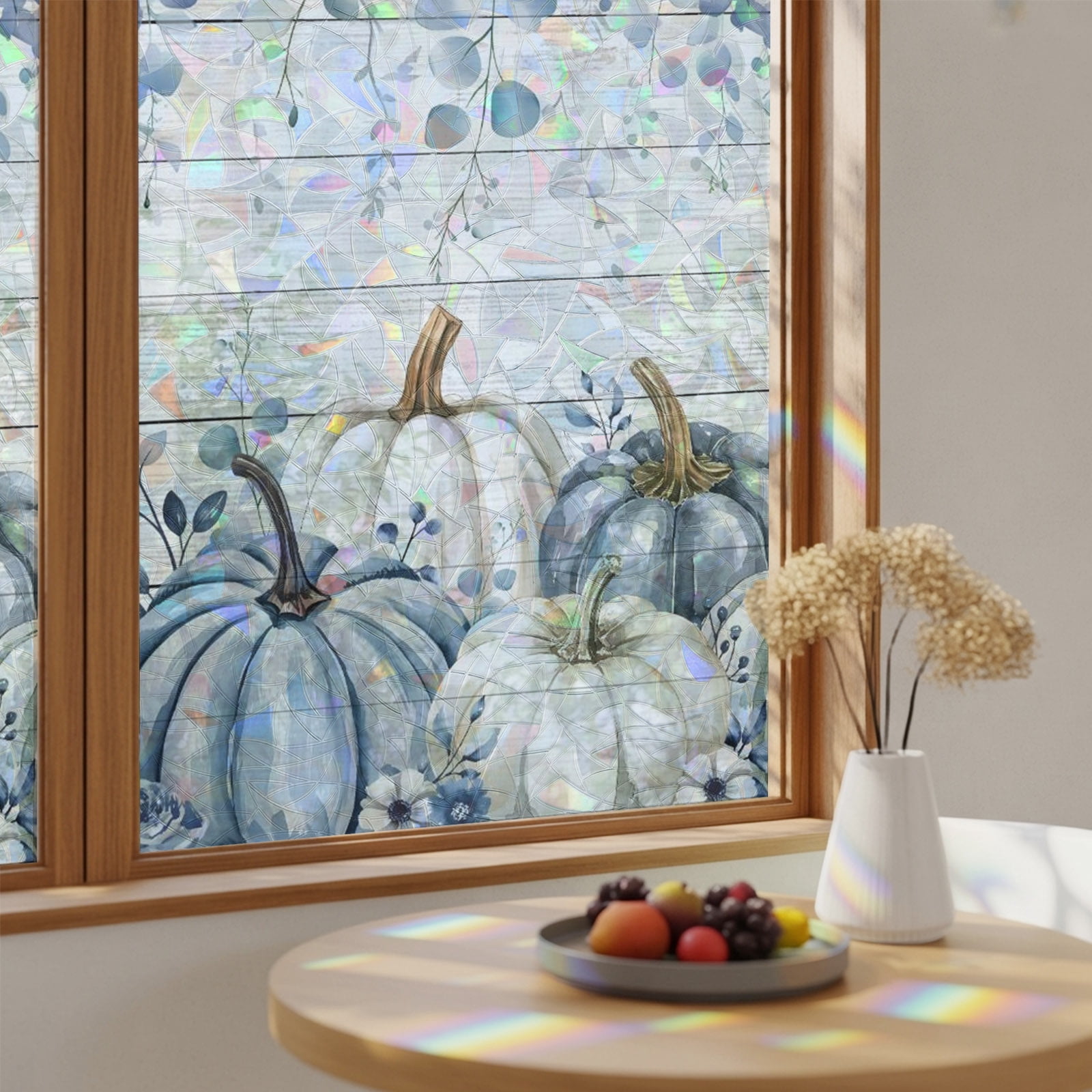 Thanksgiving Pumpkin Window Privacy Film,Heat Control Sun Blocking ...