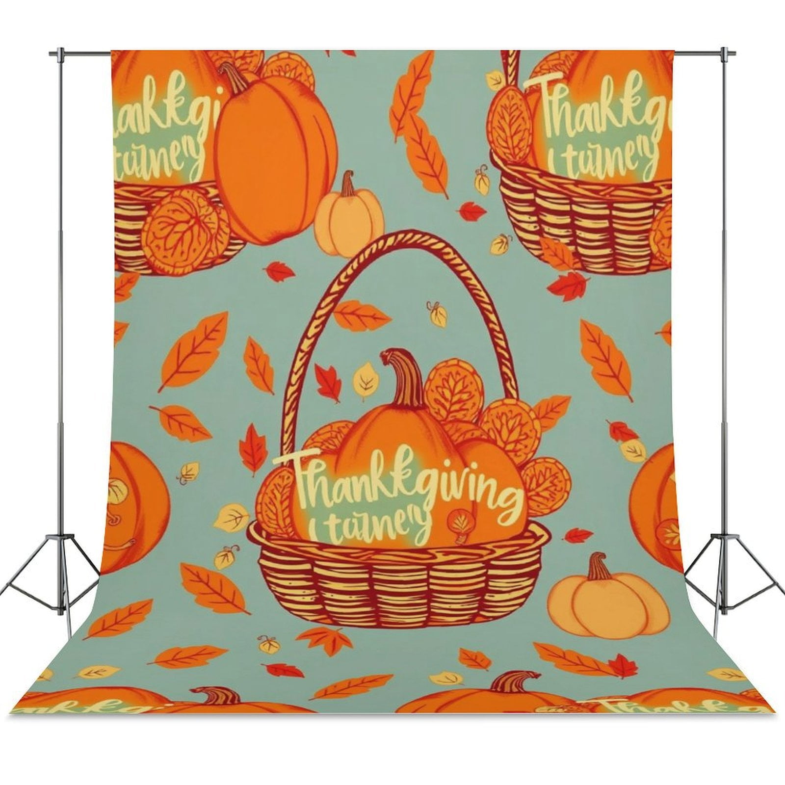 Thanksgiving Pumpkins Harvest Party Backdrop Birthday Decoration ...