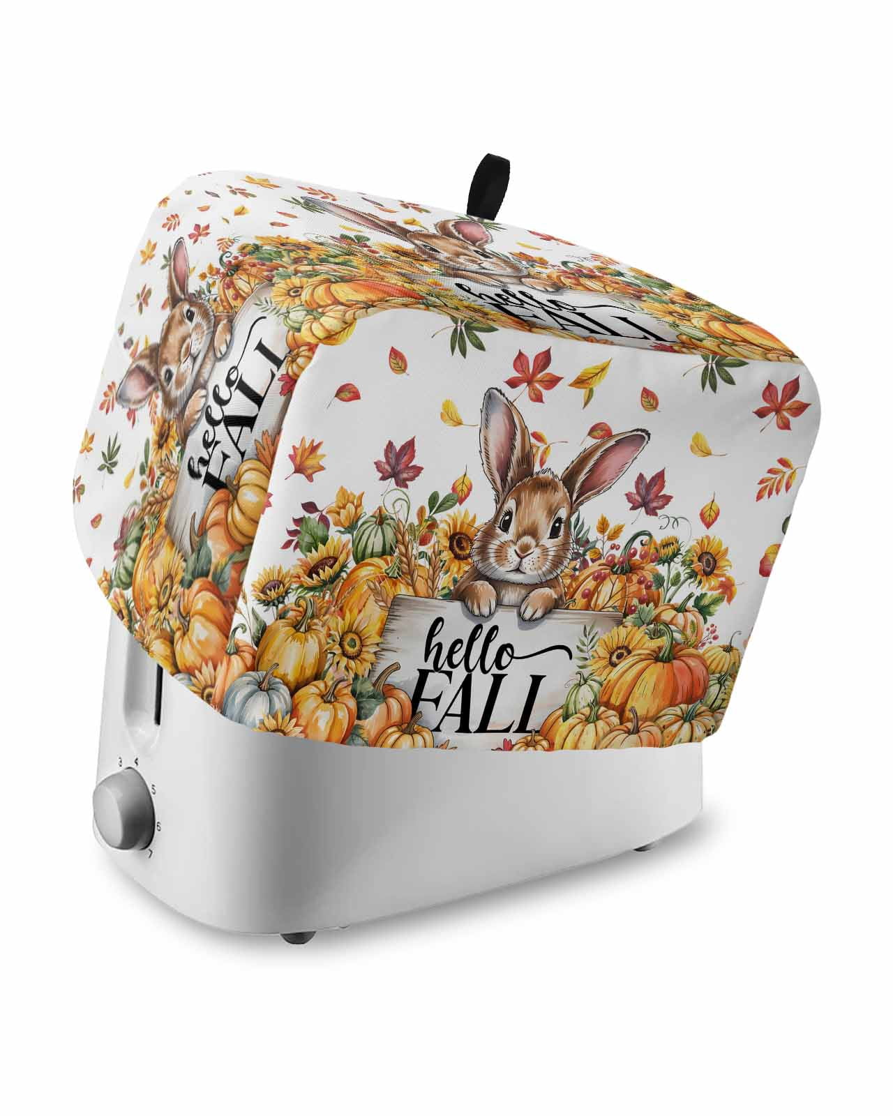 Thanksgiving Rabbit Small Toaster Cover 2 Slice, Kitchen Appliance ...