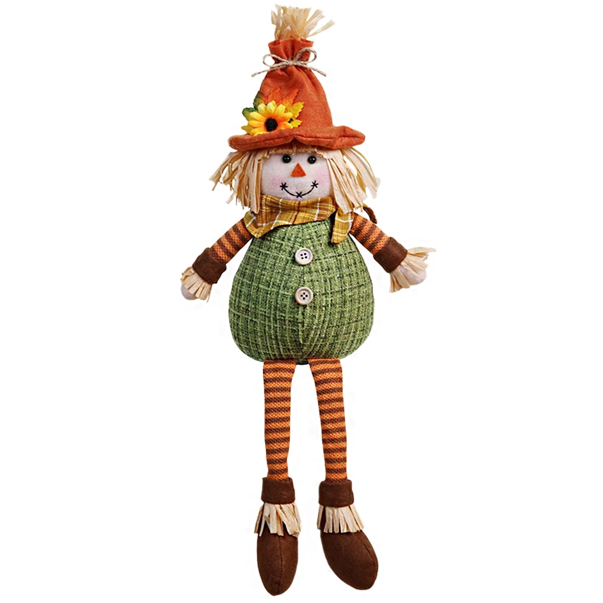 Thanksgiving Scarecrow Decoration Doll Fall Harvest Festival Scarecrows ...