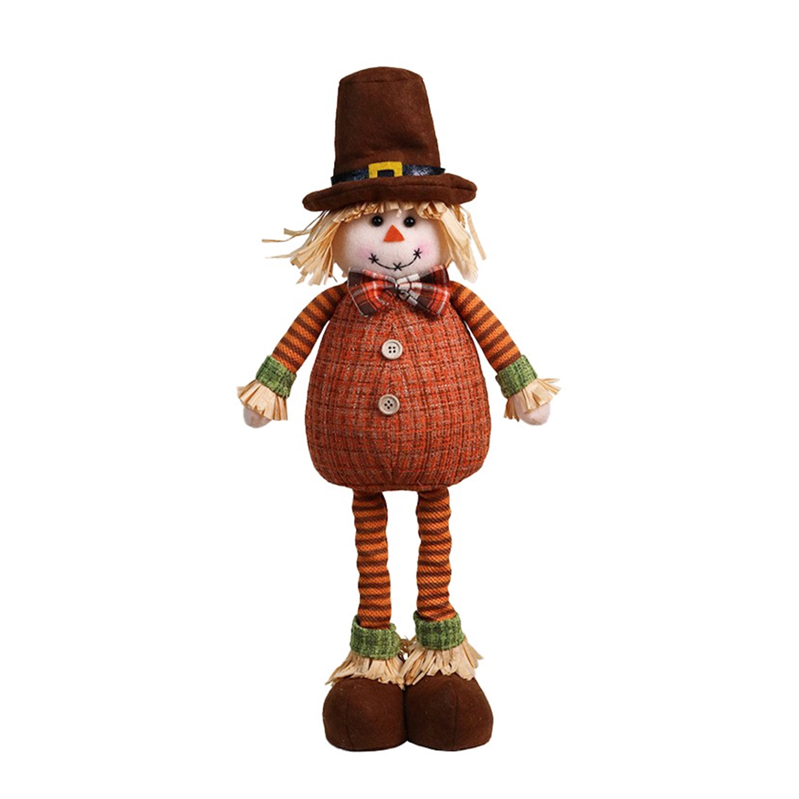Thanksgiving Scarecrow Decorations Stretchable Fall Harvest Scarecrow ...