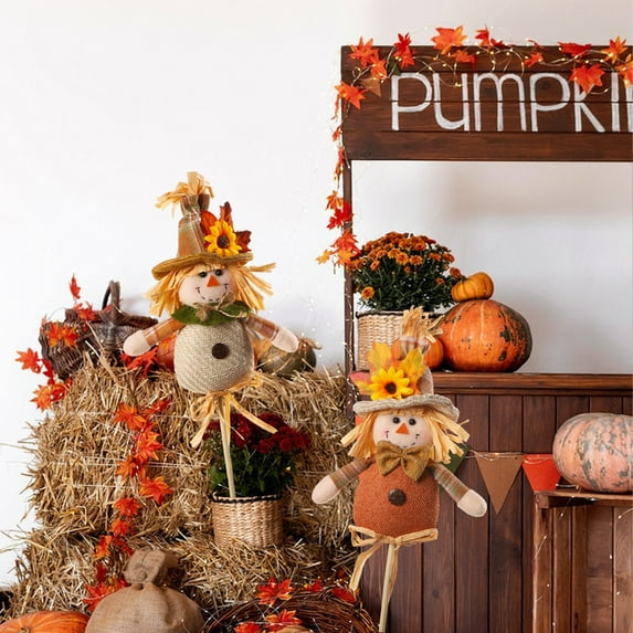 Thanksgiving Scarecrow Wooden Doll Under $5! Kadlawus Thanksgiving ...