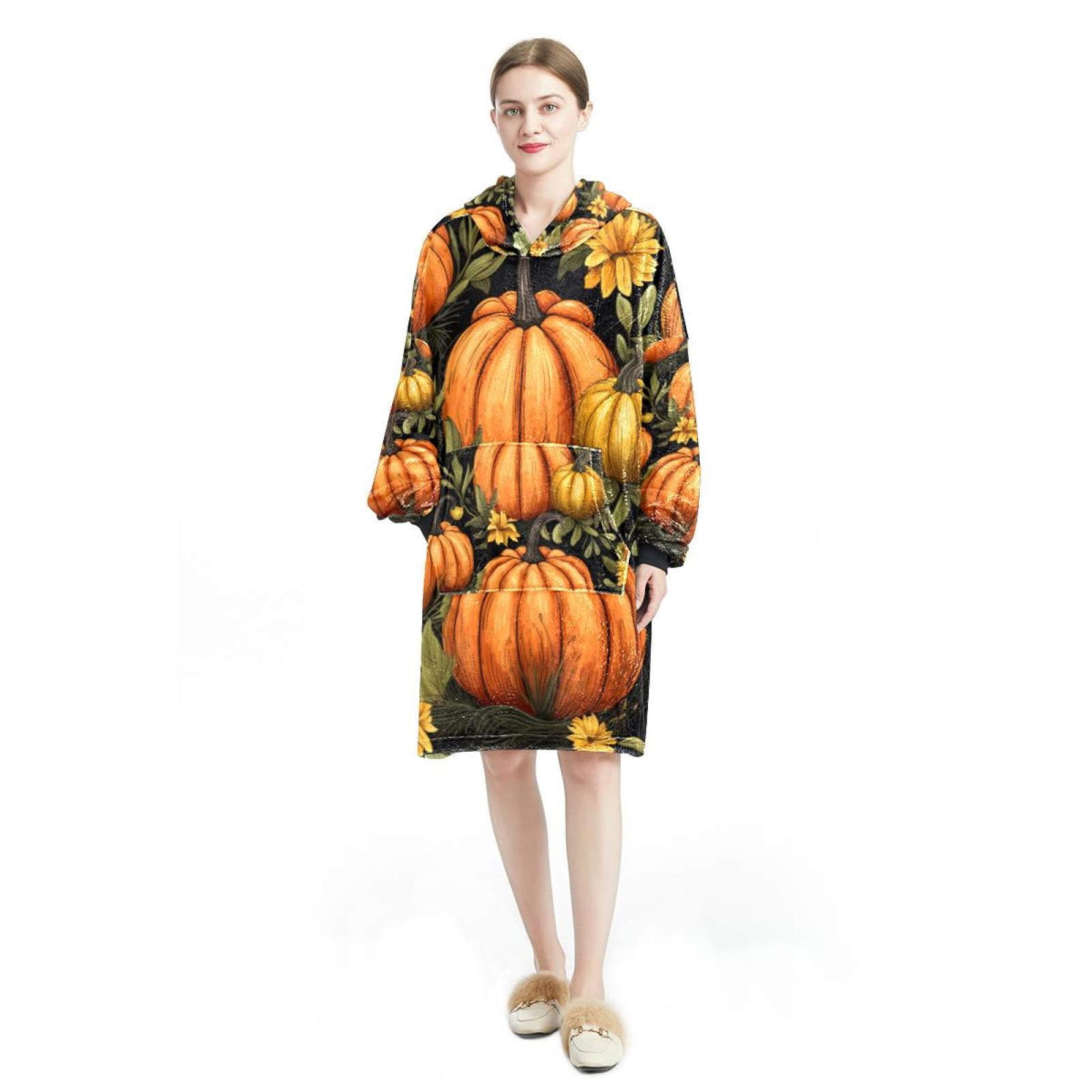 Thanksgiving Soft Microfiber Polyester Lounge Wear Blanket - Cozy ...