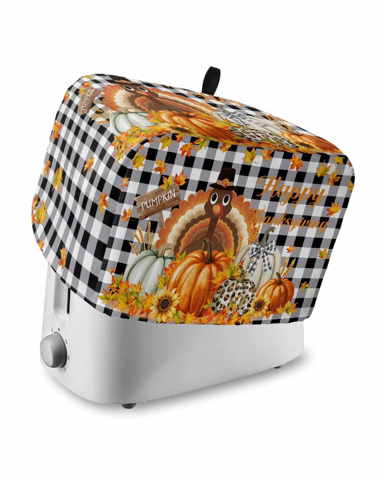 Thanksgiving Toaster Cover 4 Slice, Large Kitchen Appliance Covers ...