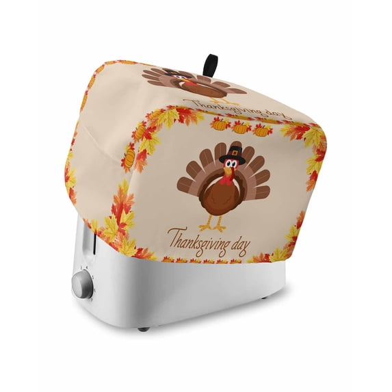Thanksgiving Turkey Toaster Cover 4 Slice, Large Kitchen Appliance ...