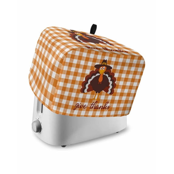 Thanksgiving Turkey Toaster Cover 4 Slice, Large Kitchen Appliance ...