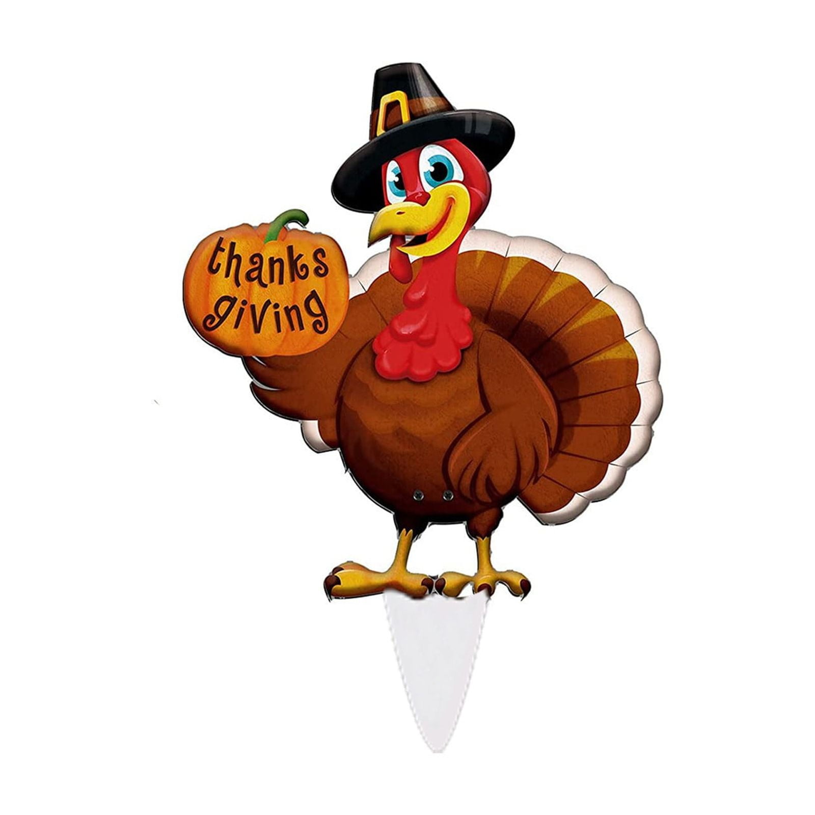 Thanksgiving Turkey Yard Signs with Stakes Harvest Thanksgiving Porch ...