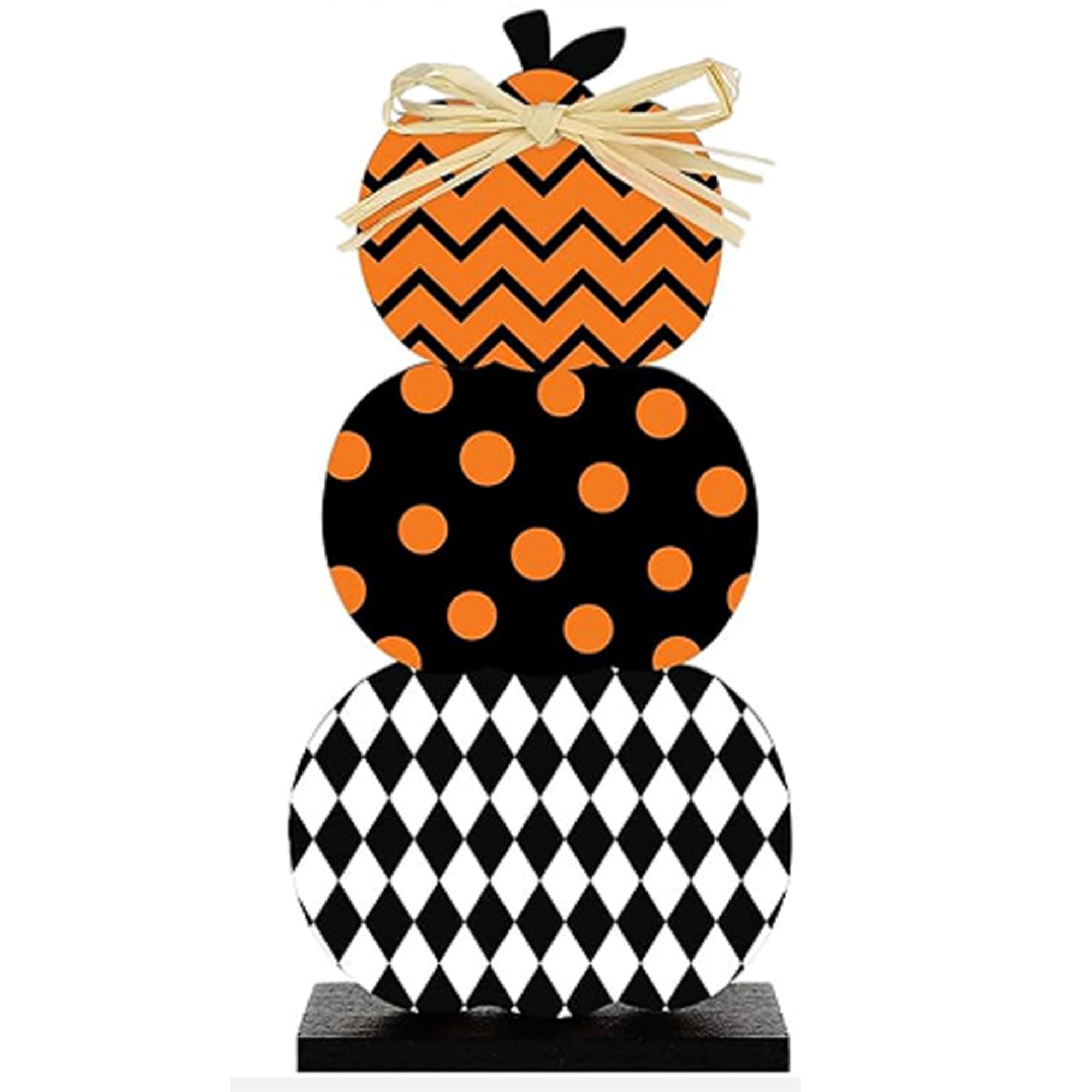 Thanksgiving Wooden Pumpkin Tabletop Decor Stacking Pumpkin Sign Fall ...