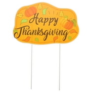 Tumbling Thanksgiving Turkeys Yard Sign Set, Thanksgiving, Party Decor ...