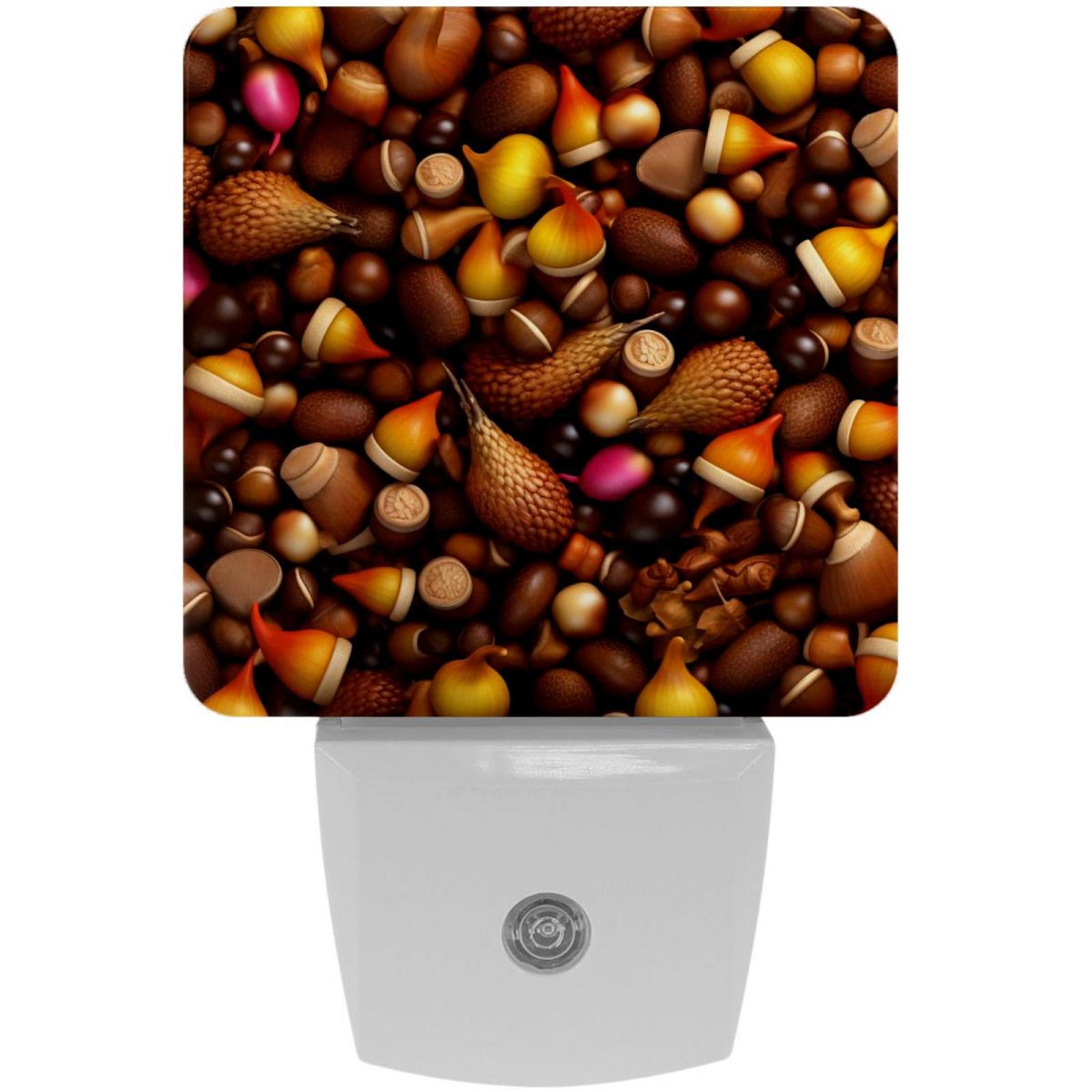 Thanksgiving acorns Enhance Your Space with LED Square Night Lights ...