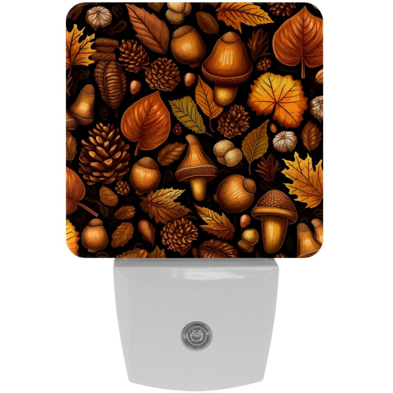 Thanksgiving acorns LED Square Night Lights- Modern and Energy ...