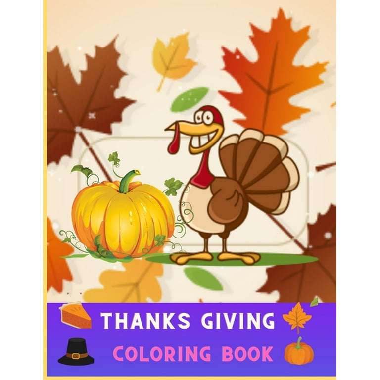 thanksgiving coloring pages easy for kids