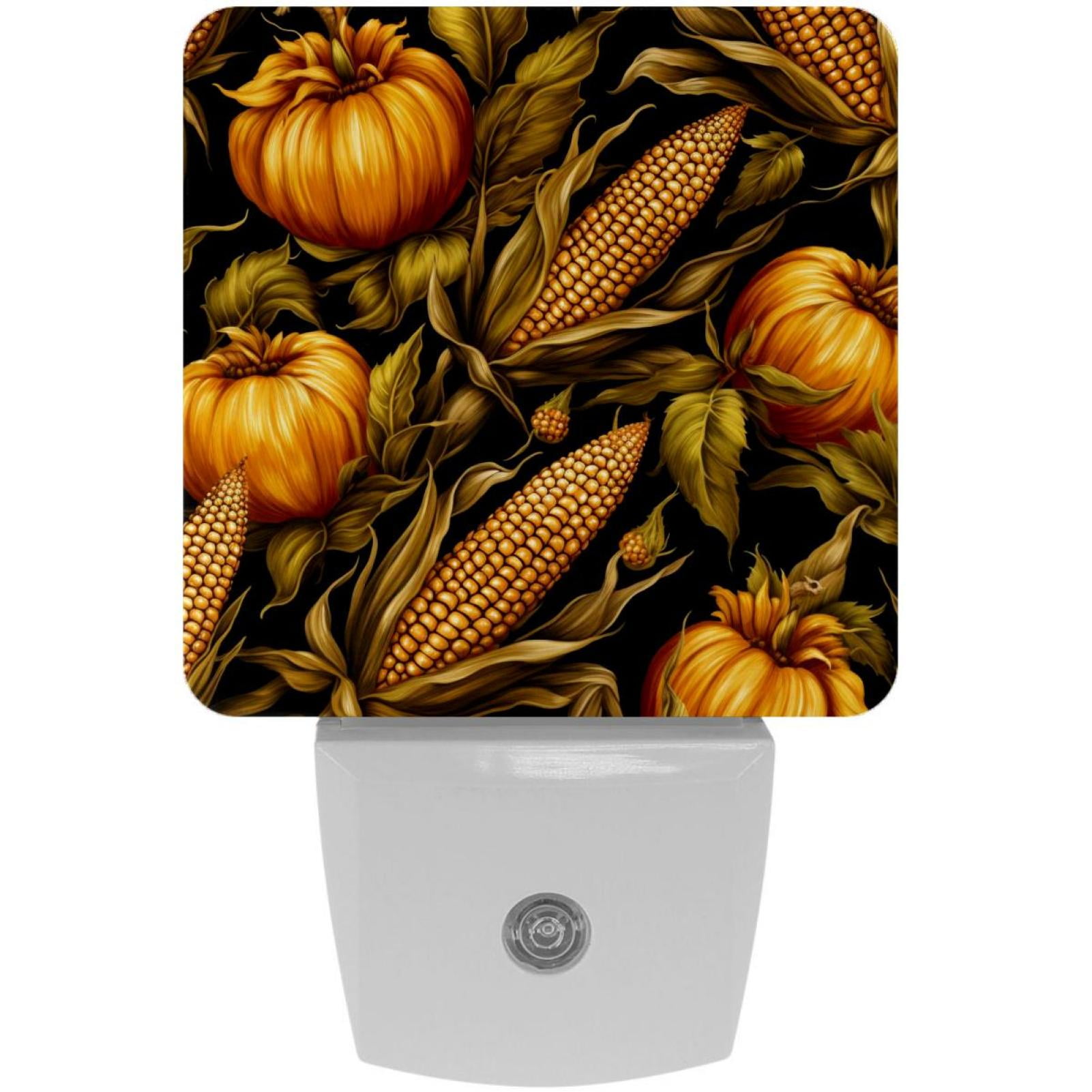 Thanksgiving corn LED Square Night Lights - Energy Efficient and Sleek ...