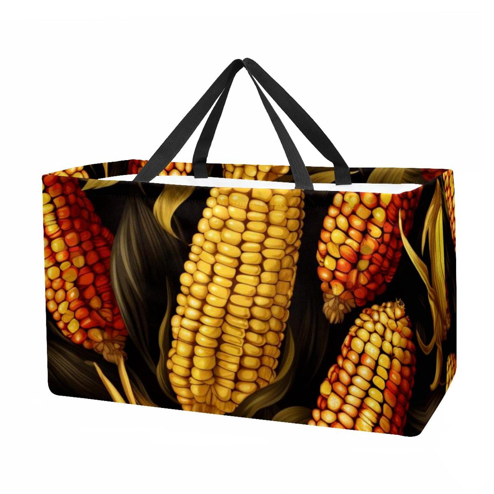 Thanksgiving corn Large Capacity Reinforced Oxford Cloth Storage Bin ...