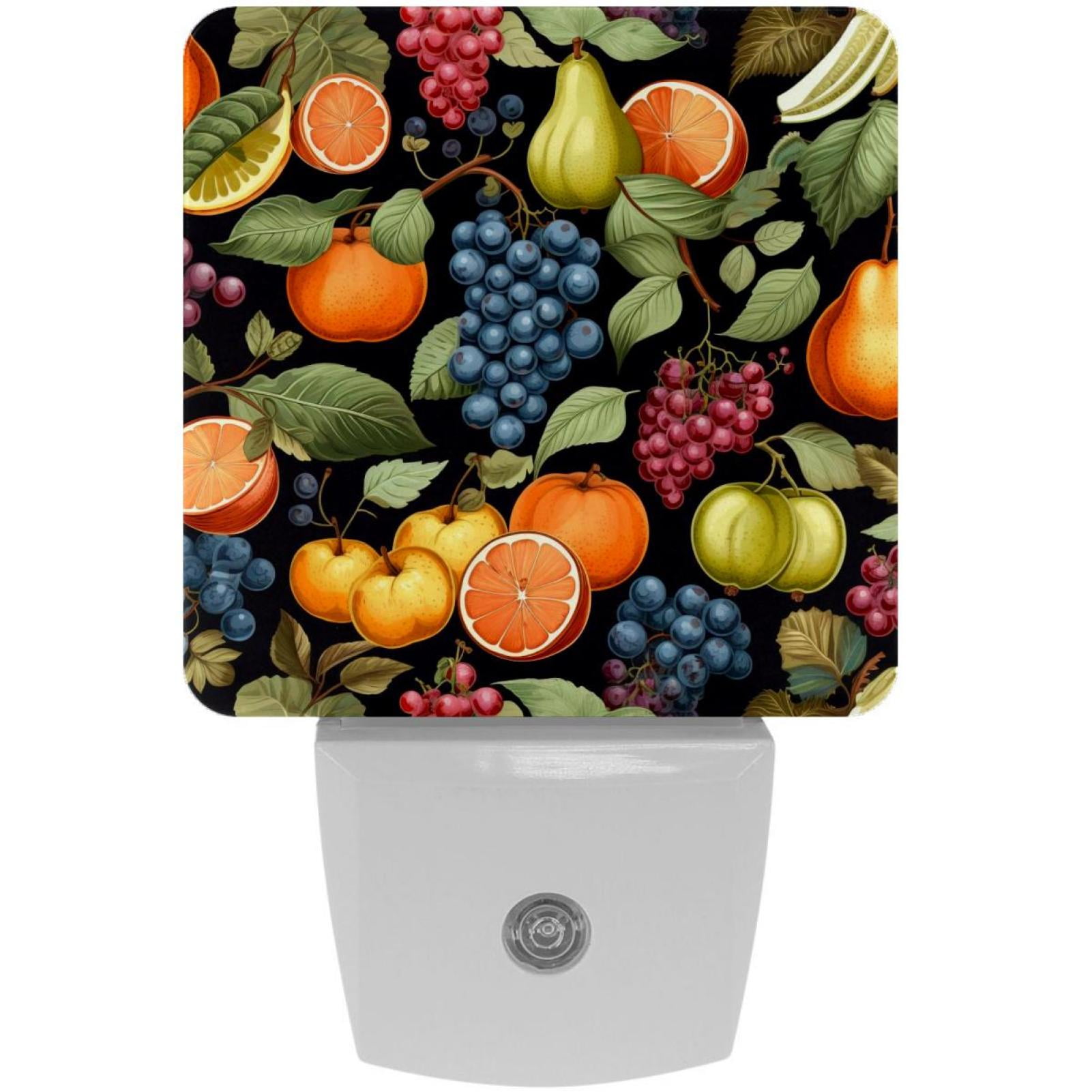 Thanksgiving fruits LED Square Night Lights - Small and Bright ...