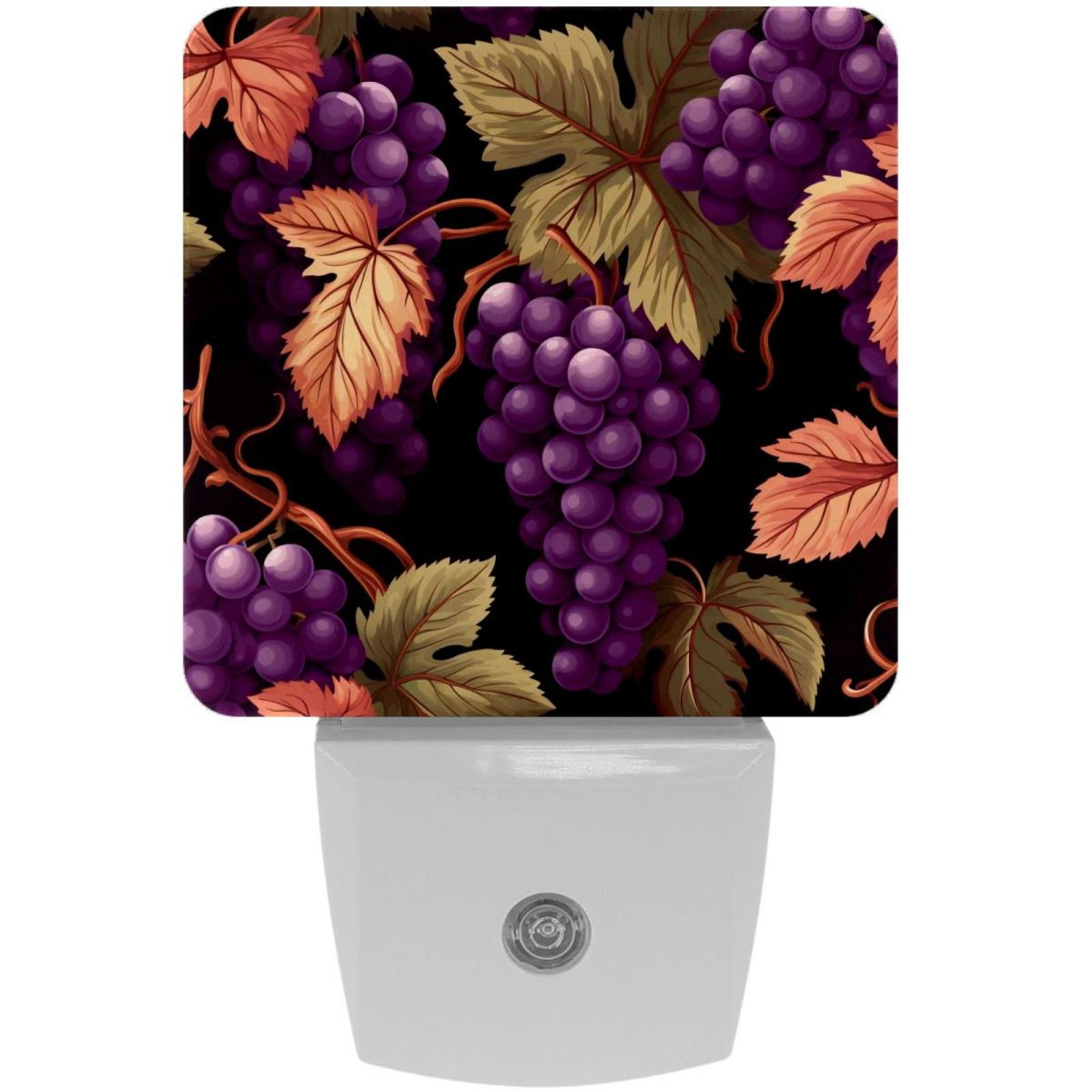 Thanksgiving grapes LED Square Night Lights: Innovative Illumination ...