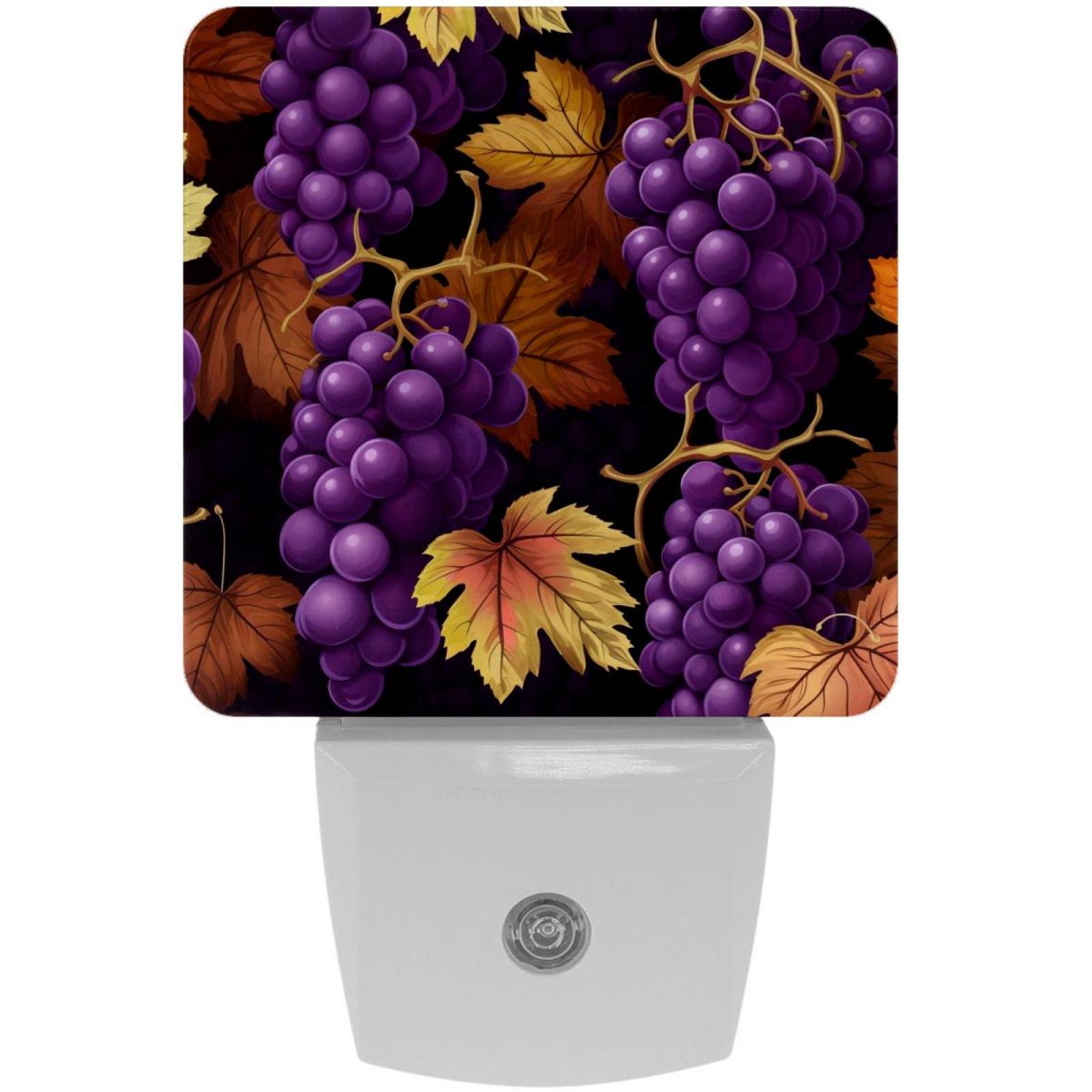 Thanksgiving grapes LED Square Night Lights - Stylish and Energy ...