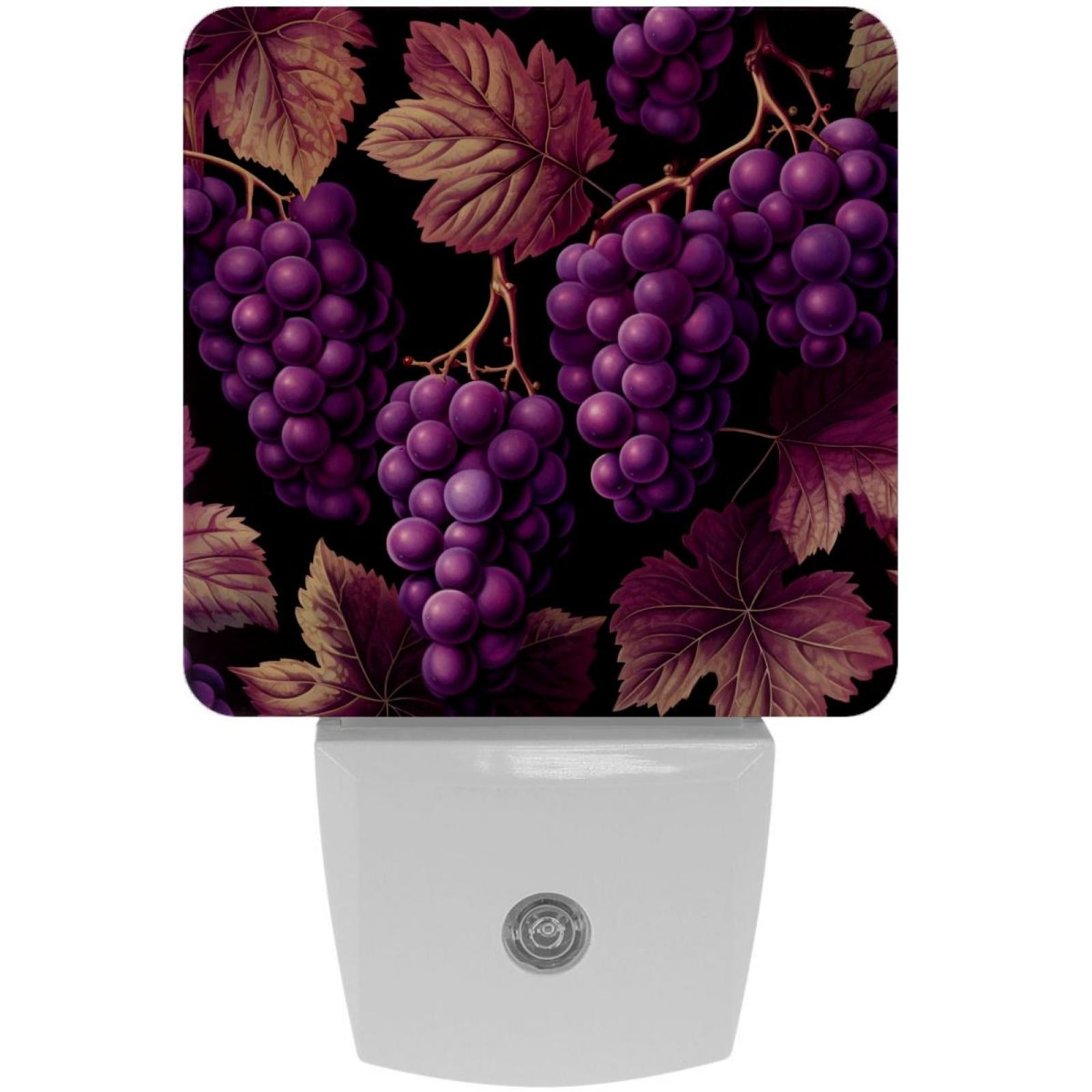 Thanksgiving grapes LED Square Night Lights - Stylish and Energy ...