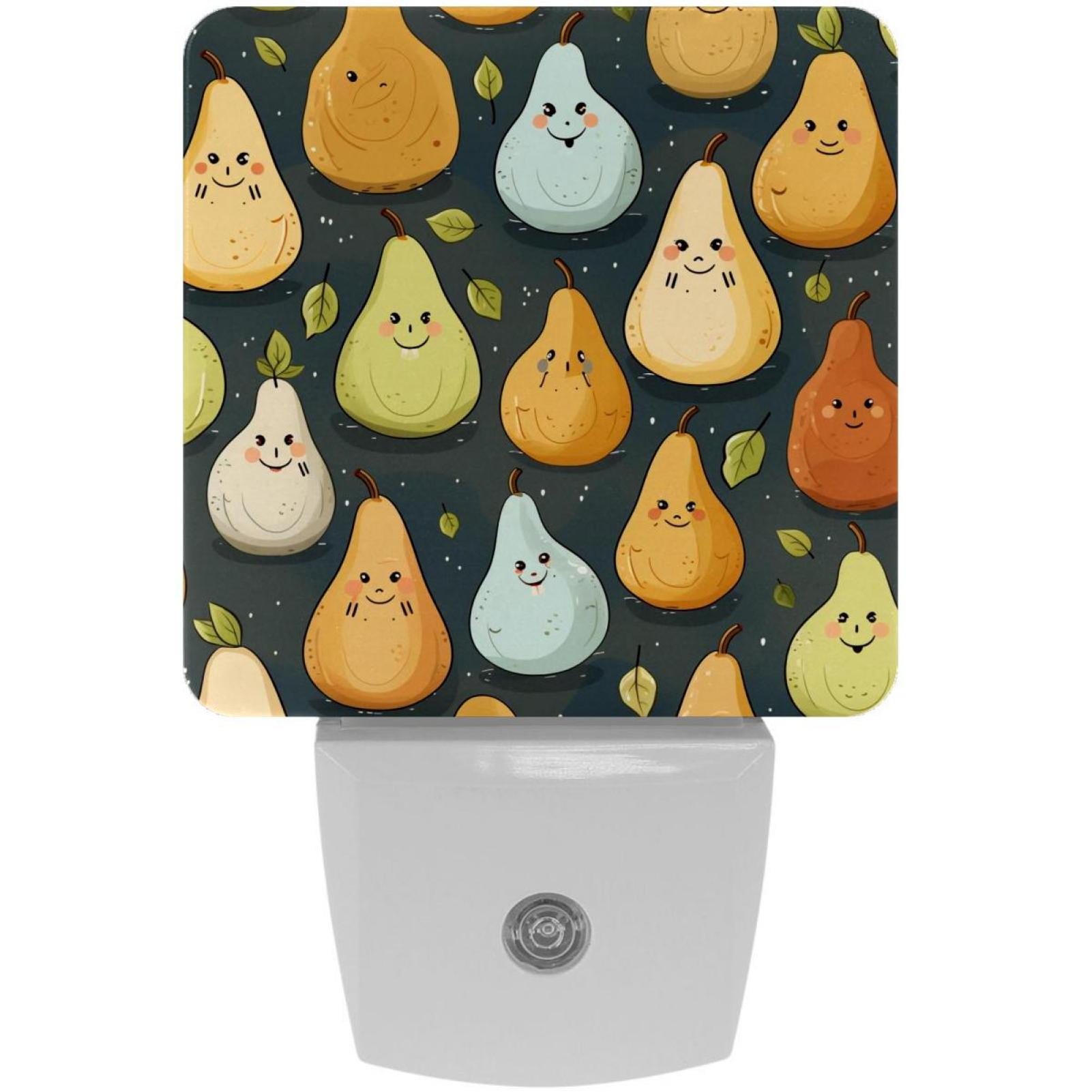Thanksgiving pears LED Square Night Lights - Elegant and Energy ...