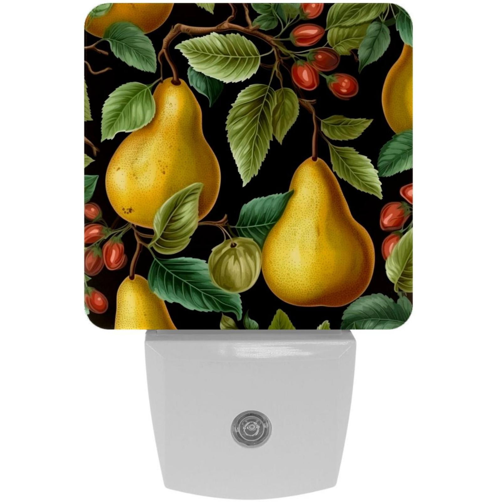 Thanksgiving pears LED Square Night Lights - Small and Bright ...
