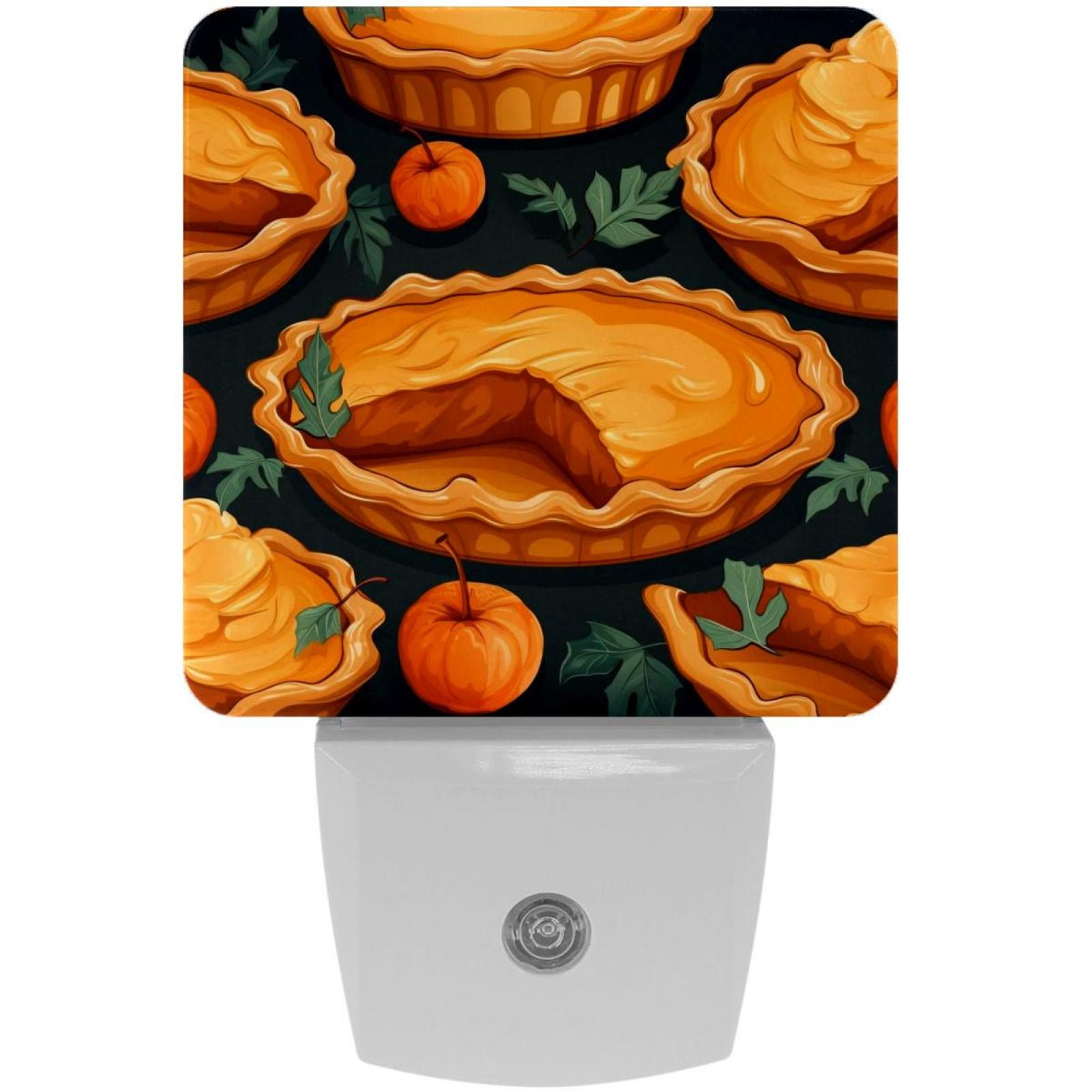 Thanksgiving pumpkin pie Enhance Your Space with LED Square Night ...