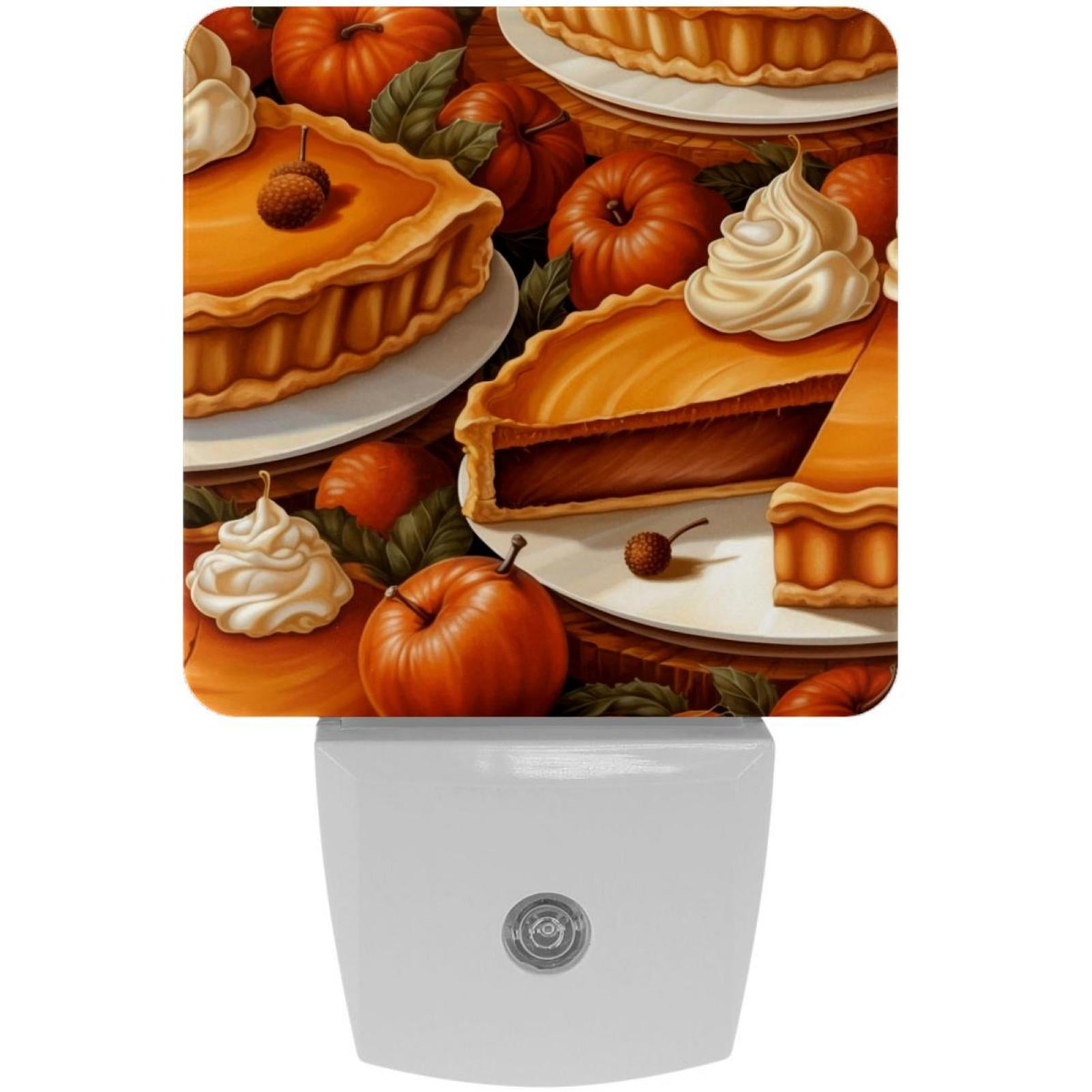 Thanksgiving pumpkin pie Enhance Your Space with LED Square Night ...