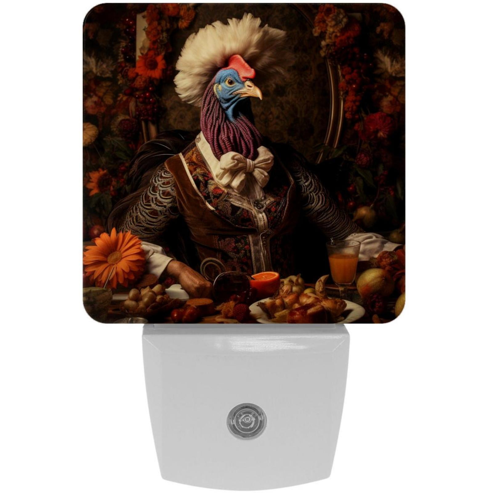 Thanksgiving turkey Enhance Your Space with LED Square Night Lights ...