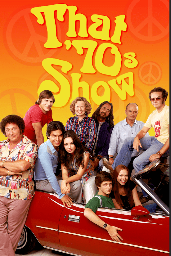 That '70s Show 1998 Poster 24x36 - Classic Sitcom Comedy Retro TV Series - Walmart.com