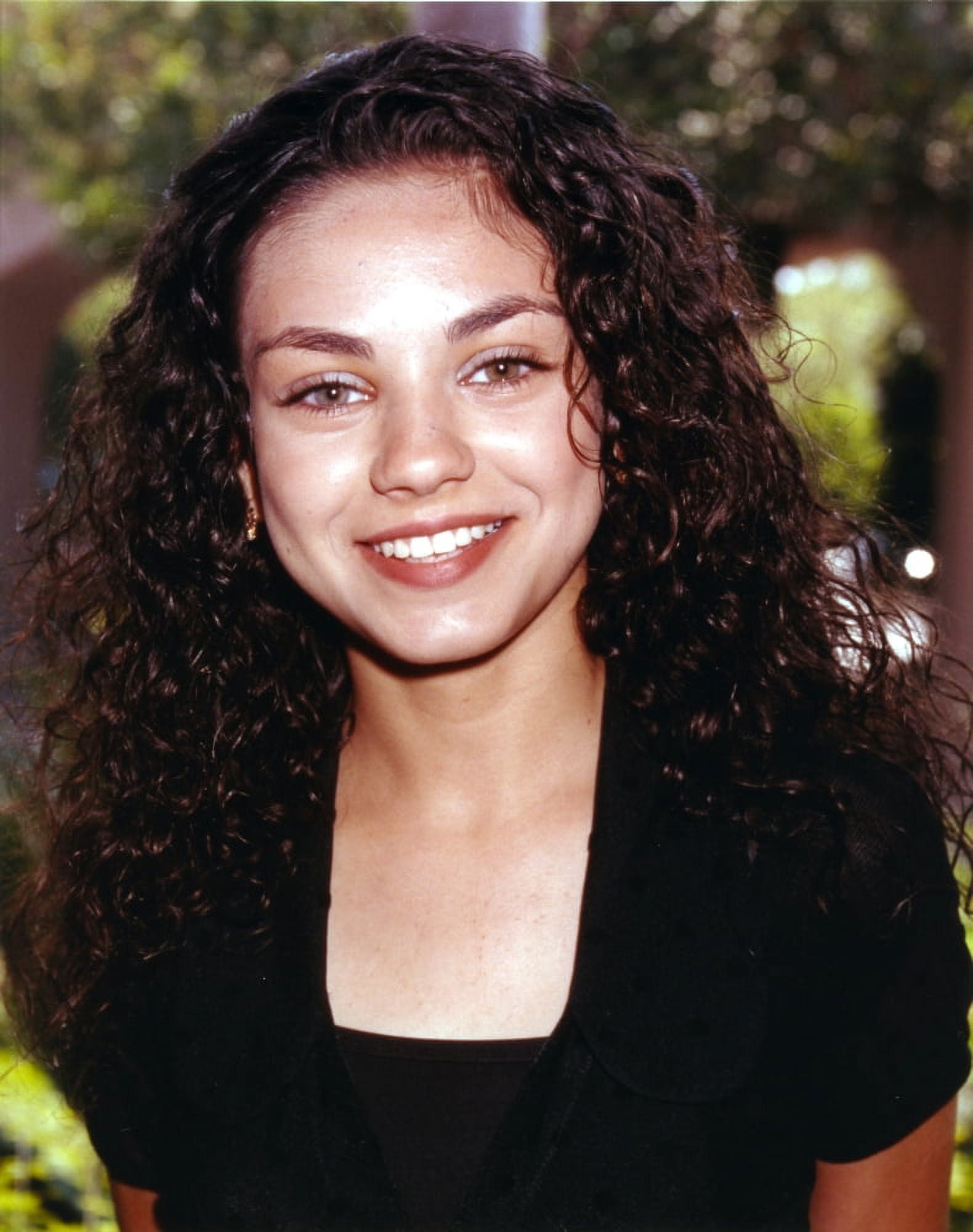 That 70s Show Mila Kunis Portrait in Black Dress Photo Print (8 x 10 ...