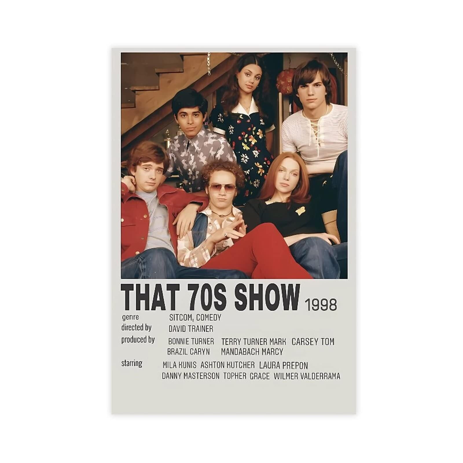 That '70s Show Sitcom 8 Canvas Poster Wall Art Decor Print Picture ...