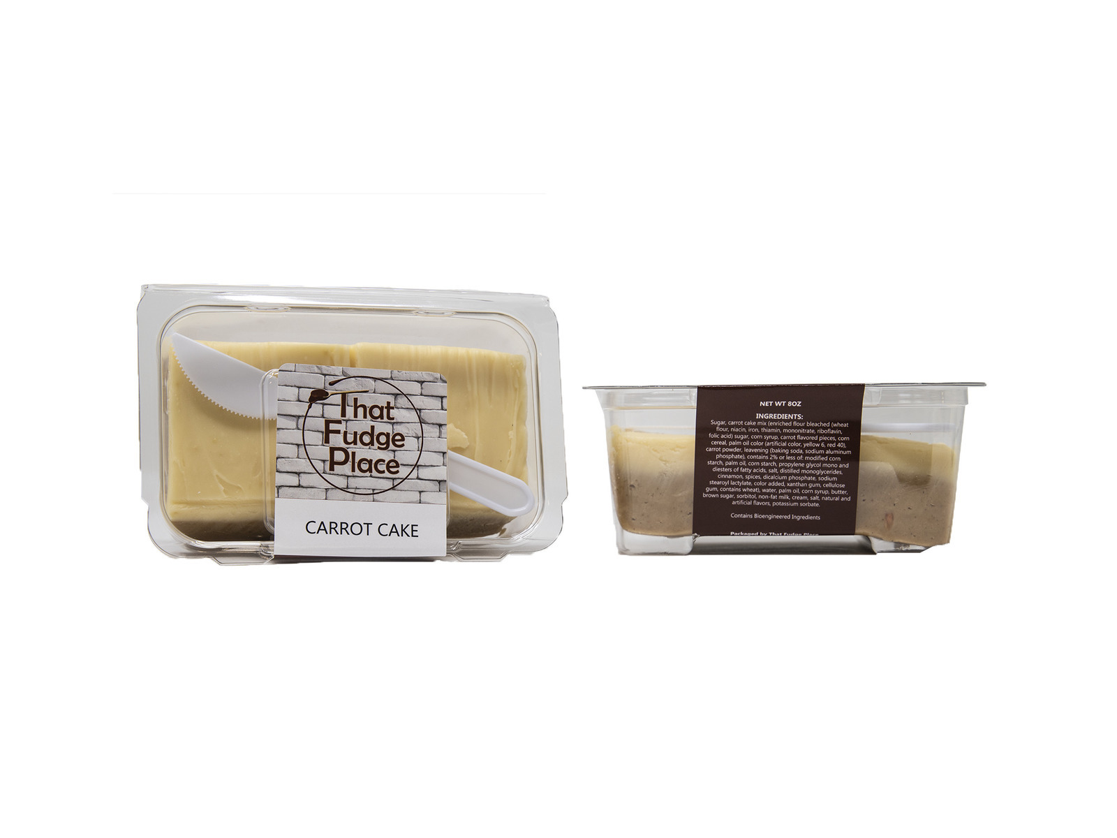 That Fudge Place Carrot Cake Fudge, 2-Pack 8 oz. Containers - Walmart.com