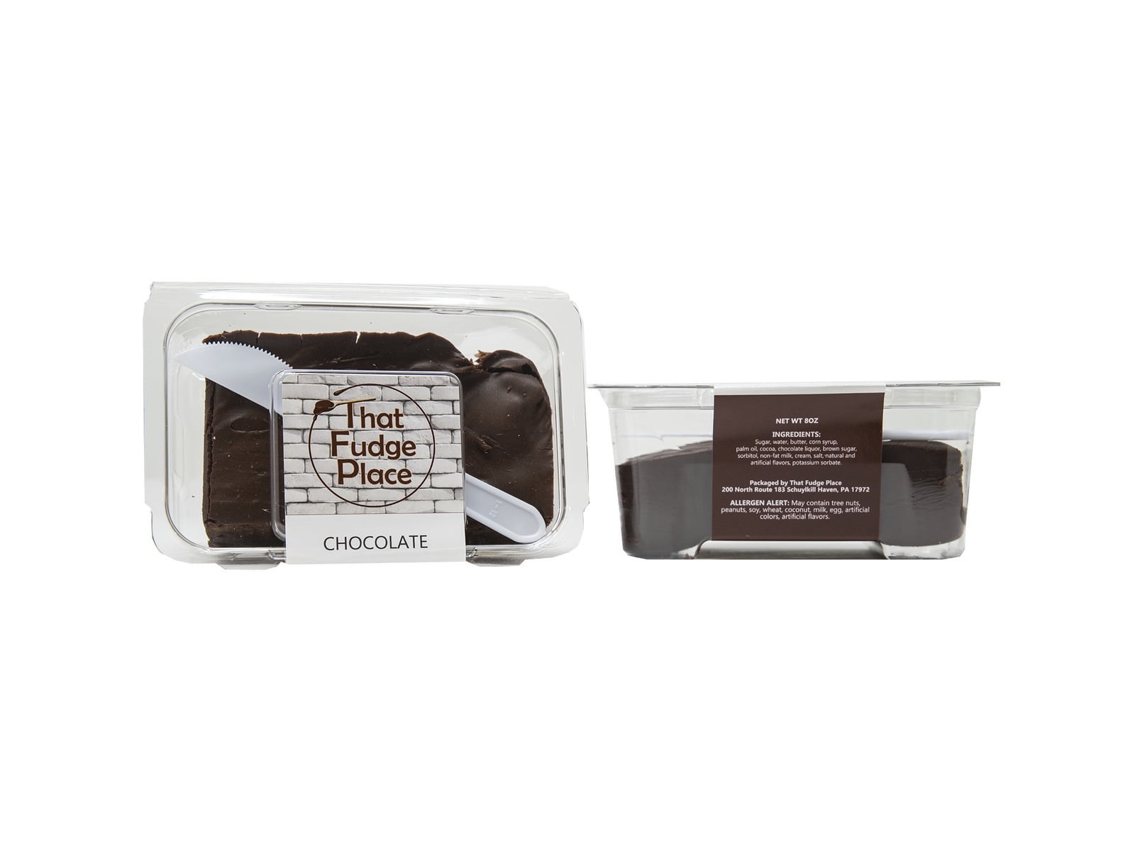 That Fudge Place Chocolate Fudge, 2-Pack 8 oz. Containers - Walmart.com