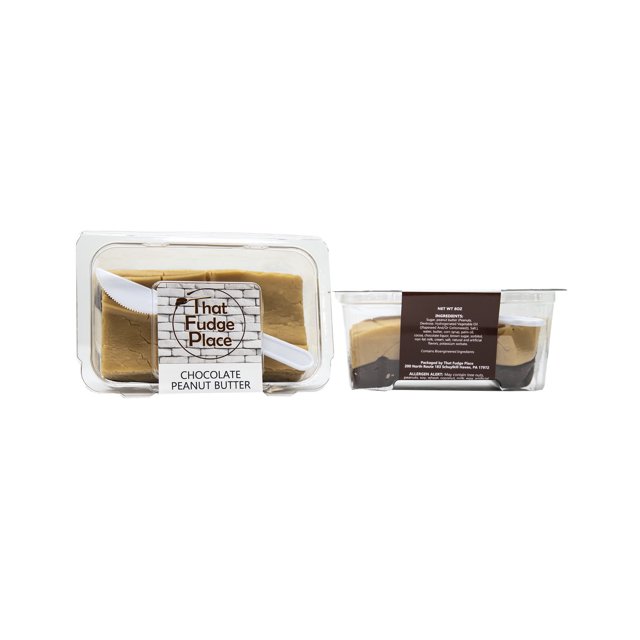 That Fudge Place Chocolate Peanut Butter Fudge, 2-Pack 8 oz. Containers ...