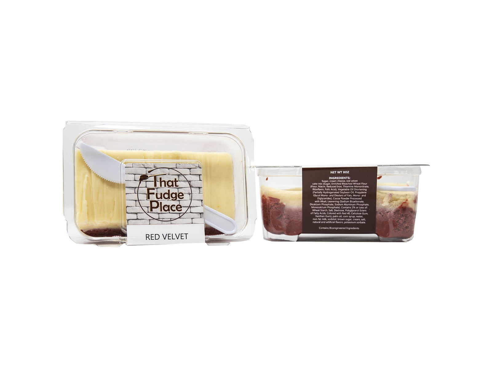 That Fudge Place Red Velvet Fudge, 2-Pack 8 oz. Containers - Walmart.com