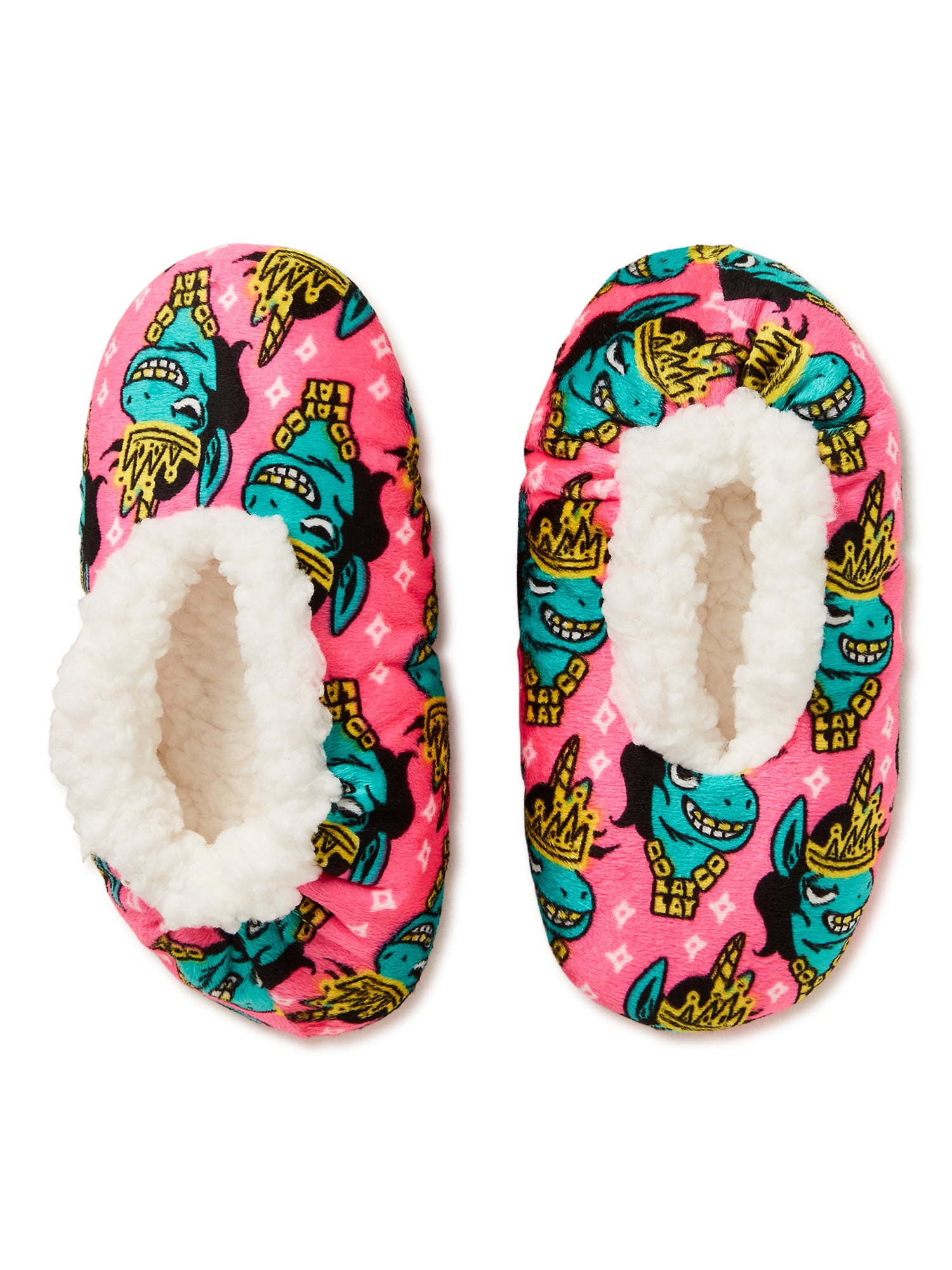 That Girl Lay Lay, Girls Slipper Socks, 1-Pack, Sizes S/M & M/L ...