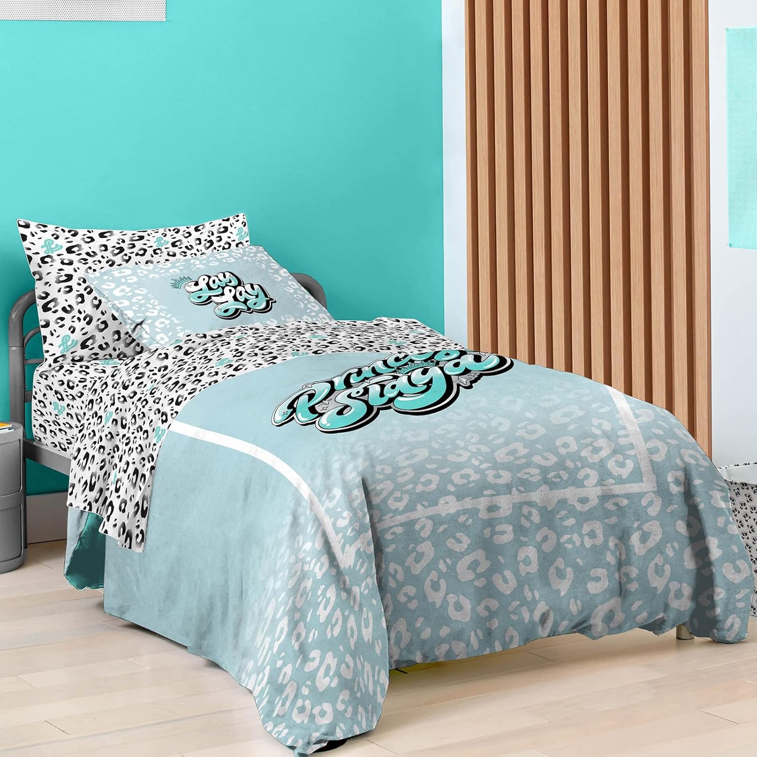 That Girl Lay Lay Princess Queen Bed Set - 7 Piece 100% Organic Cotton ...