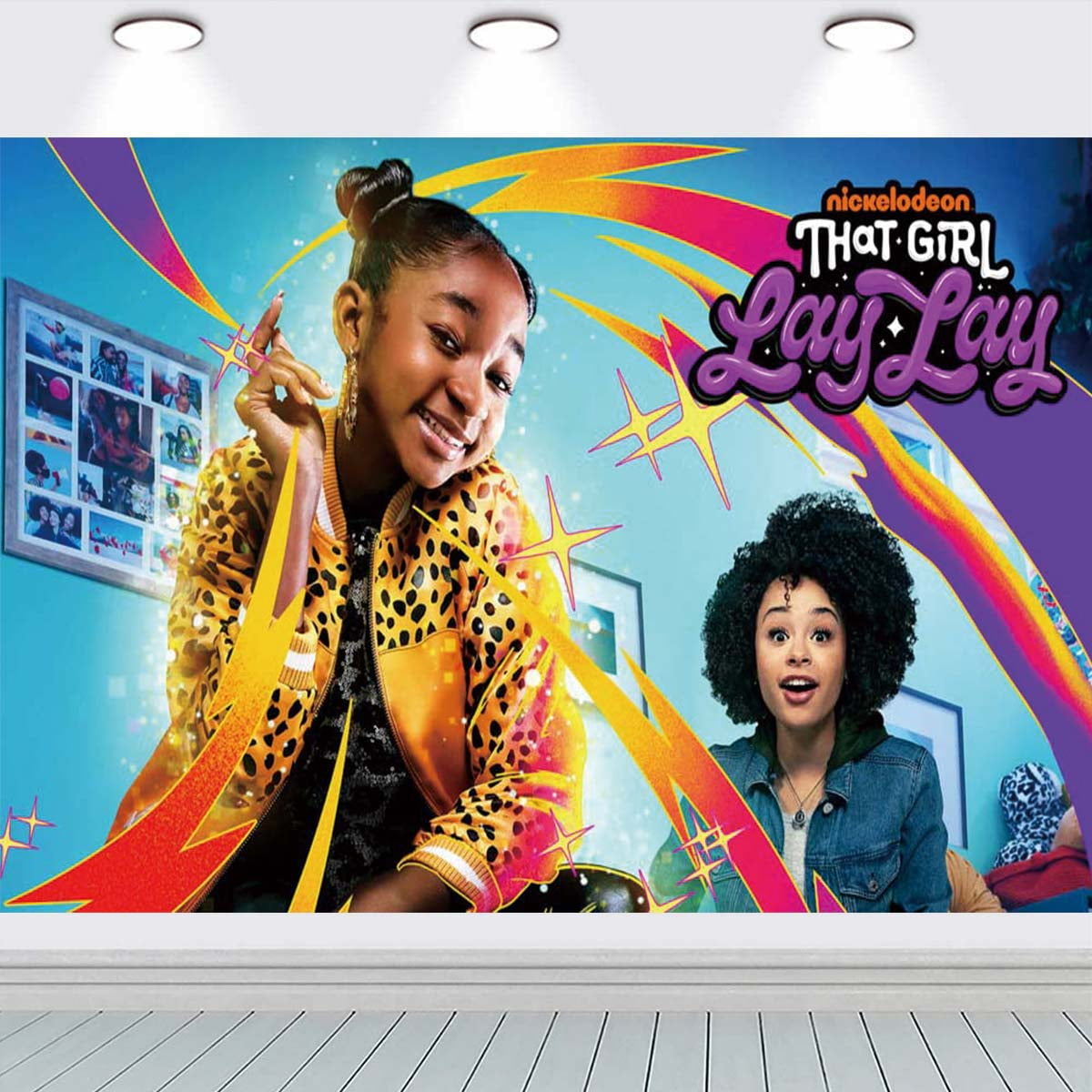 That Girl Lay Lay school Taspestry Wall Decor Birthday Banner Backdrop ...