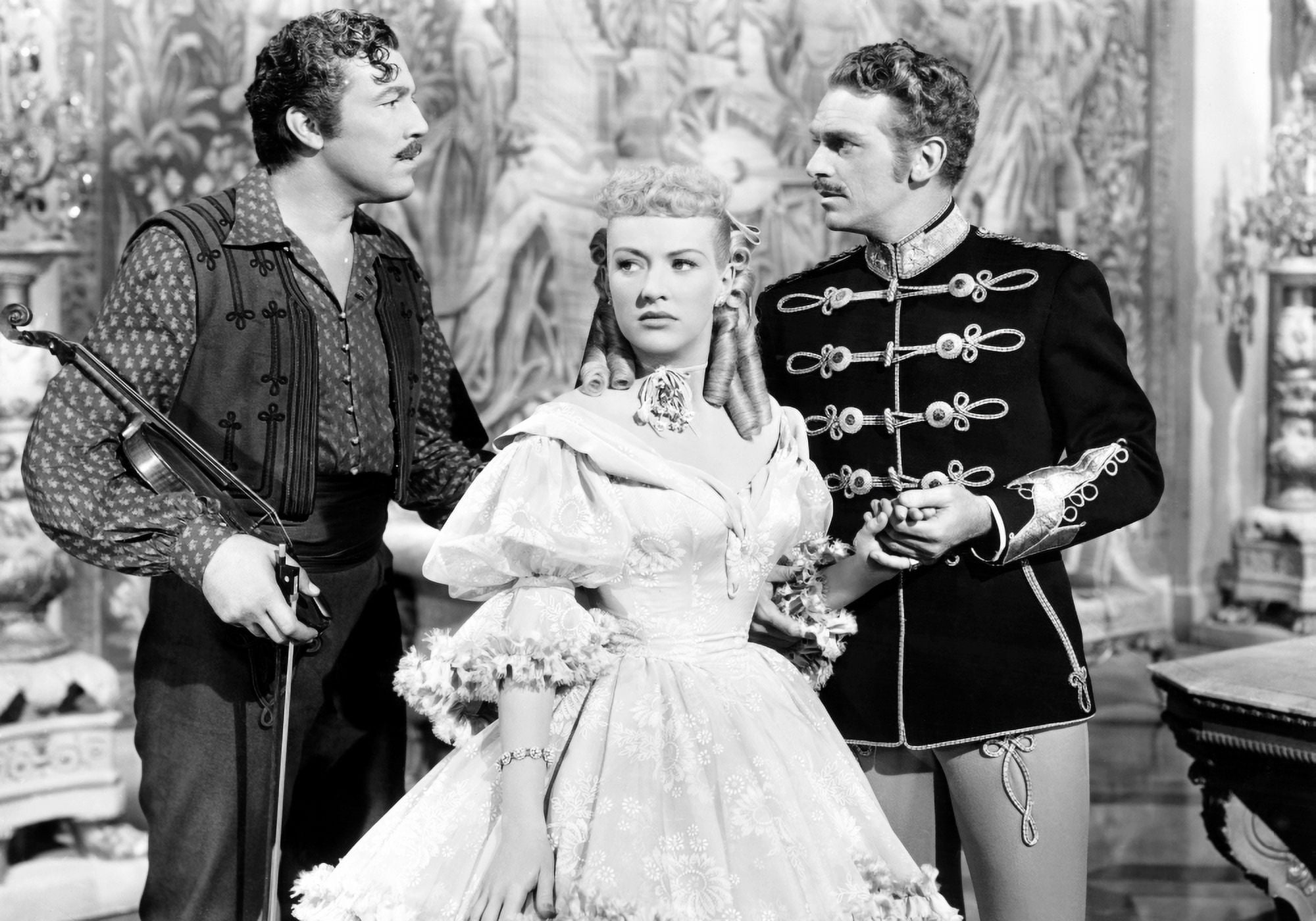 That Lady In Ermine Fom Left Cesar Romero Betty Grable Douglas ...