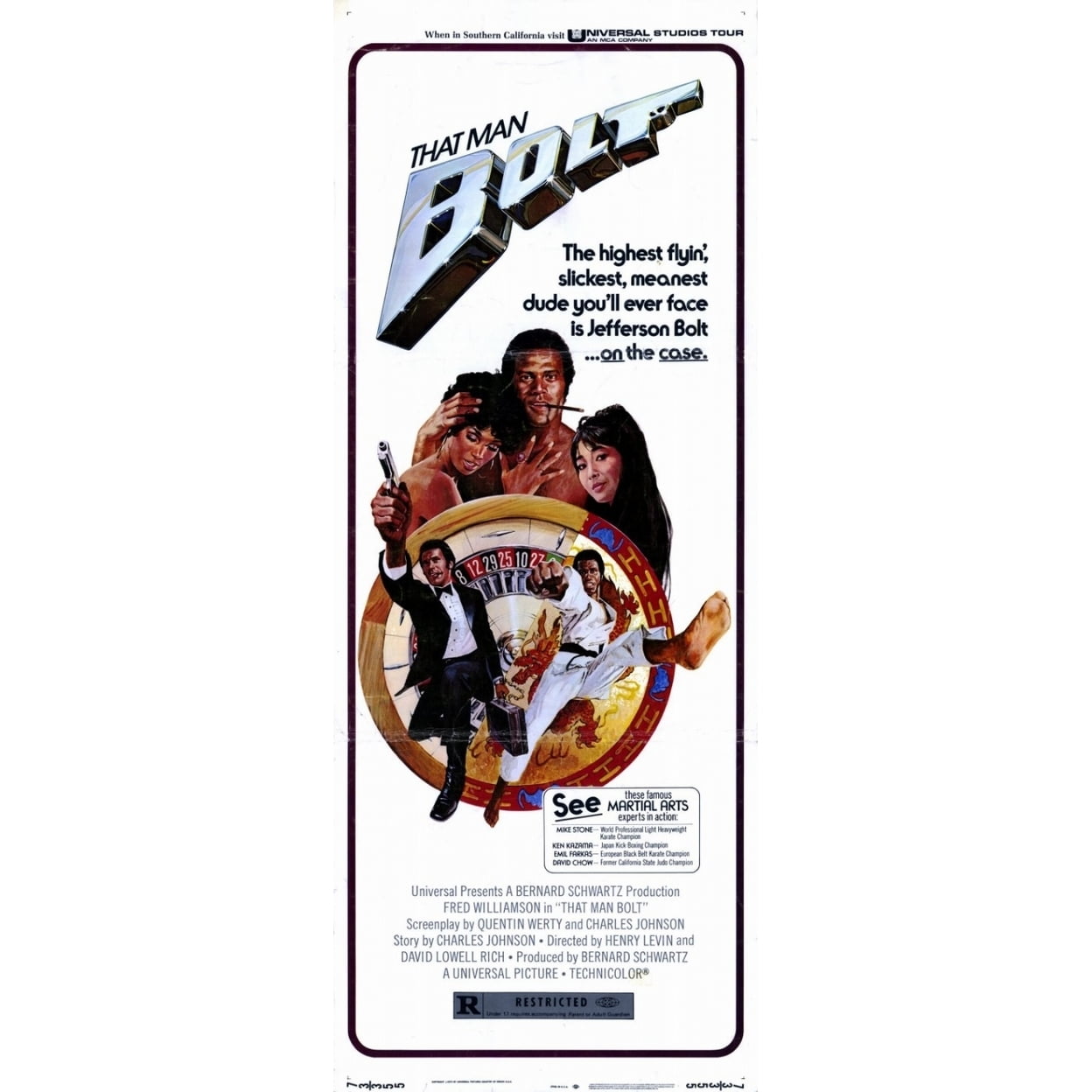 That Man Bolt Movie Poster (11 x 17) - Walmart.com