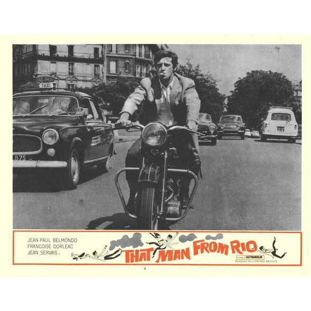 That Man From Rio - movie POSTER (Style C) (11" x 14") (1964) - Walmart.com