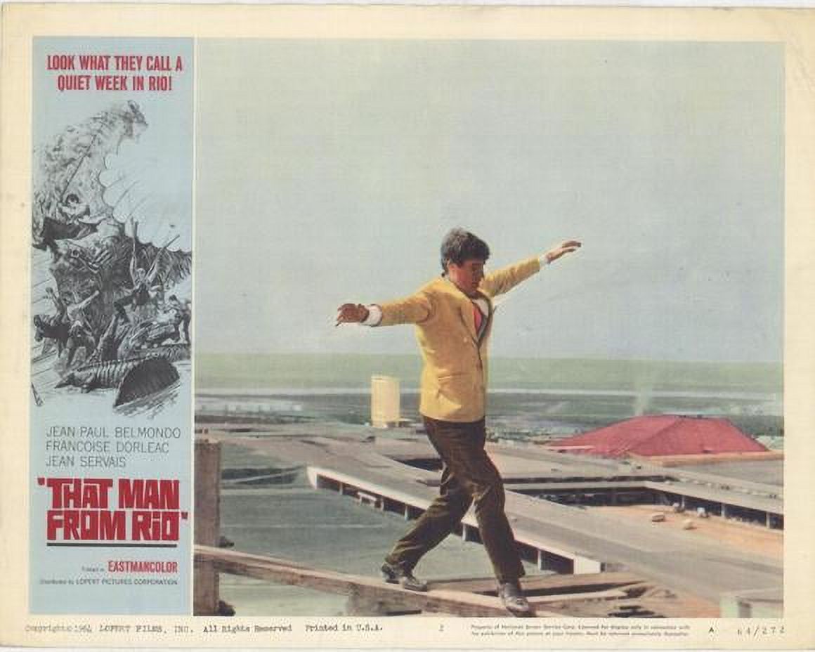 That Man From Rio - movie POSTER (Style D) (11" x 14") (1964) - Walmart.com