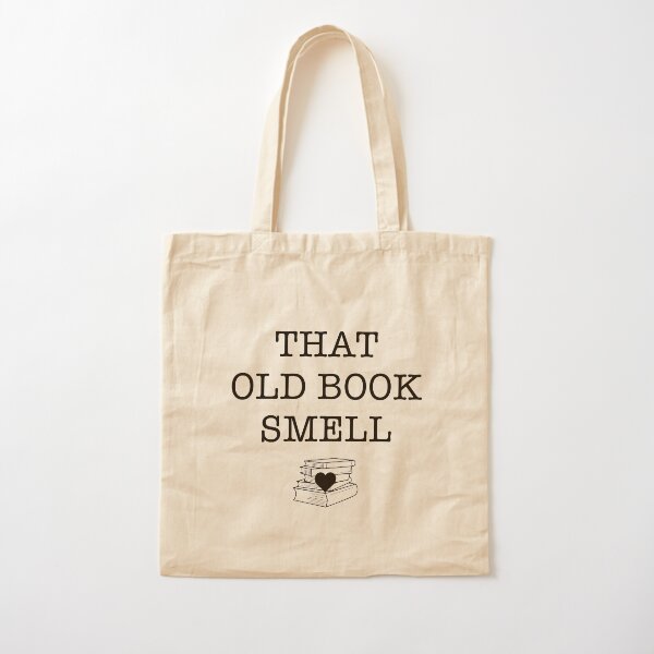 That Old Book Smell Cotton Tote Bag Canvas Tote Bag, Family Gift For ...