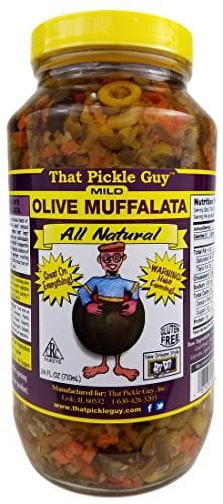 That Pickle Guy All Natural Mild Muffalata Spread (24 oz) - Walmart.com