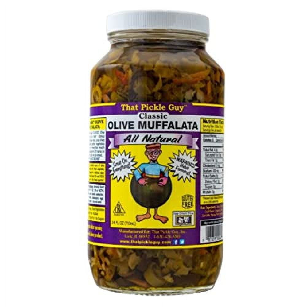 That Pickle Guy New Orleans Style Classic Olive Muffalata - 24 fl oz - Walmart.com