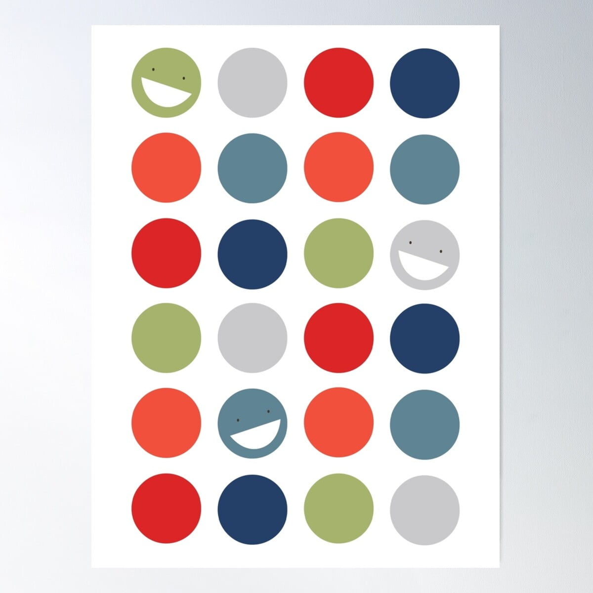 That Sunday Feeling Poster Wall Art, Modern Wall Decor For Living Room ...