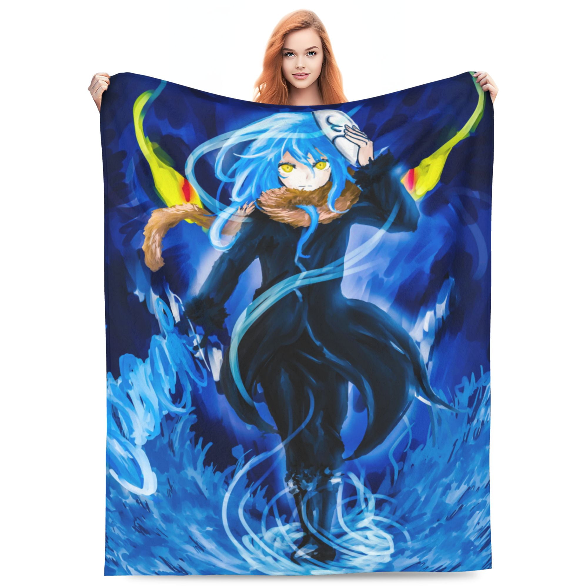 That Time I Got Reincarnated As A Slime Bed Blanket 3D Printed Throw ...