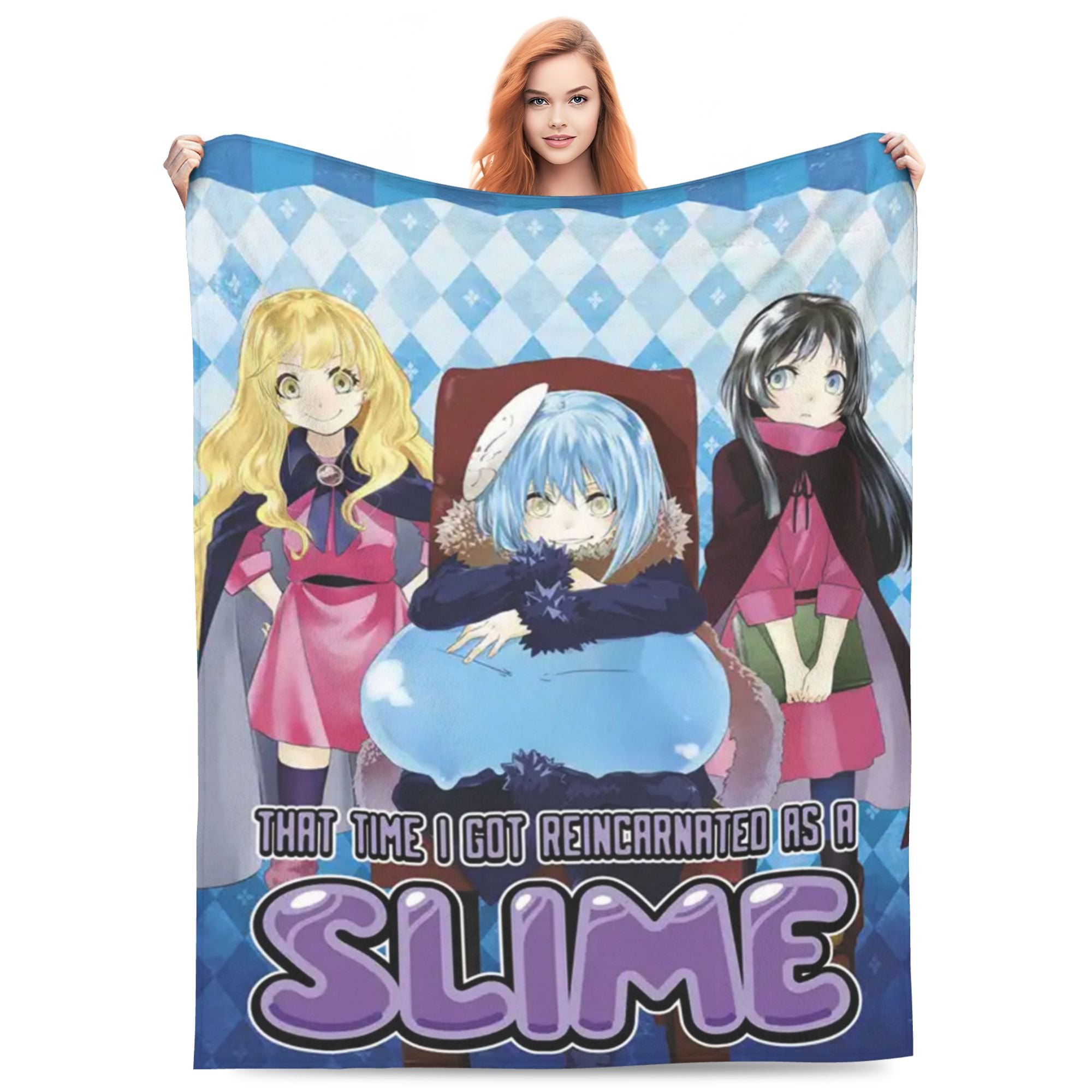 That Time I Got Reincarnated As A Slime Bed Blanket 3D Printed Throw ...