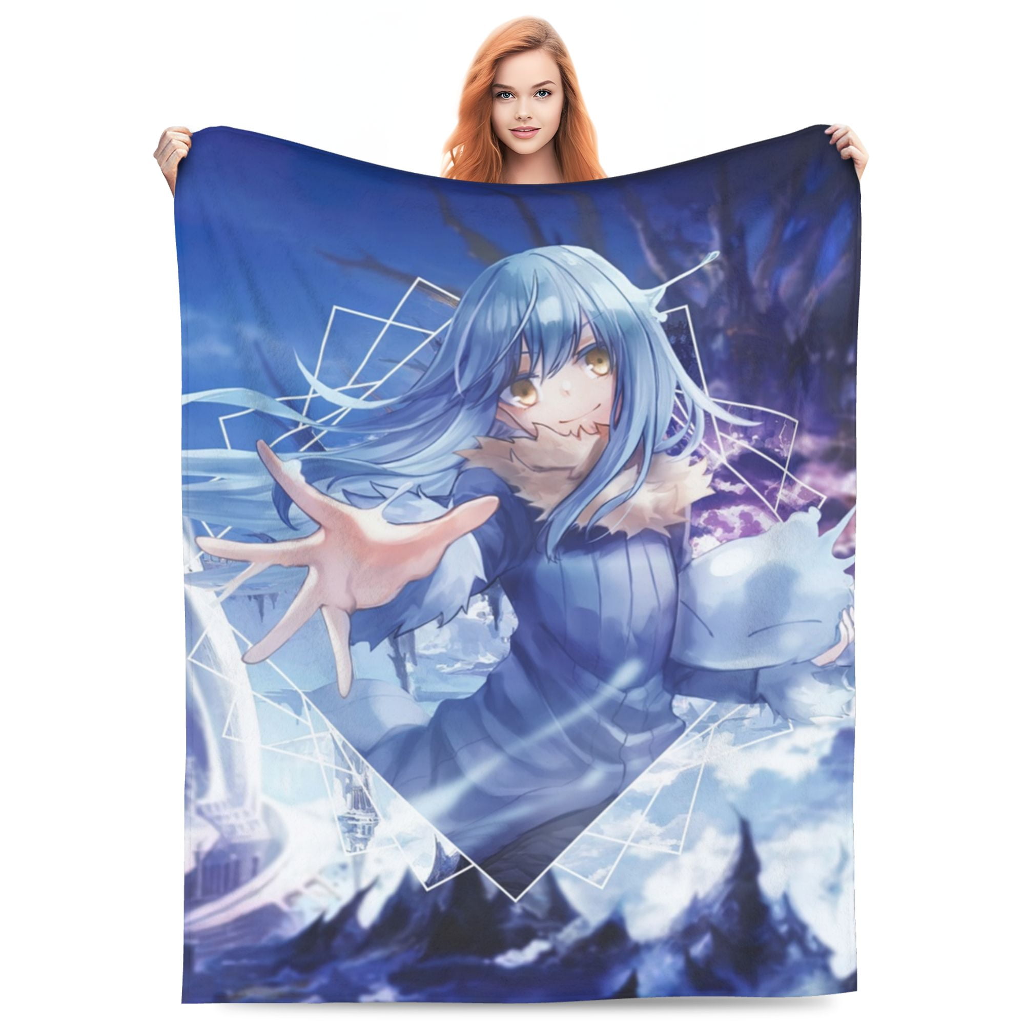 That Time I Got Reincarnated As A Slime Bed Blanket 3D Printed Throw ...