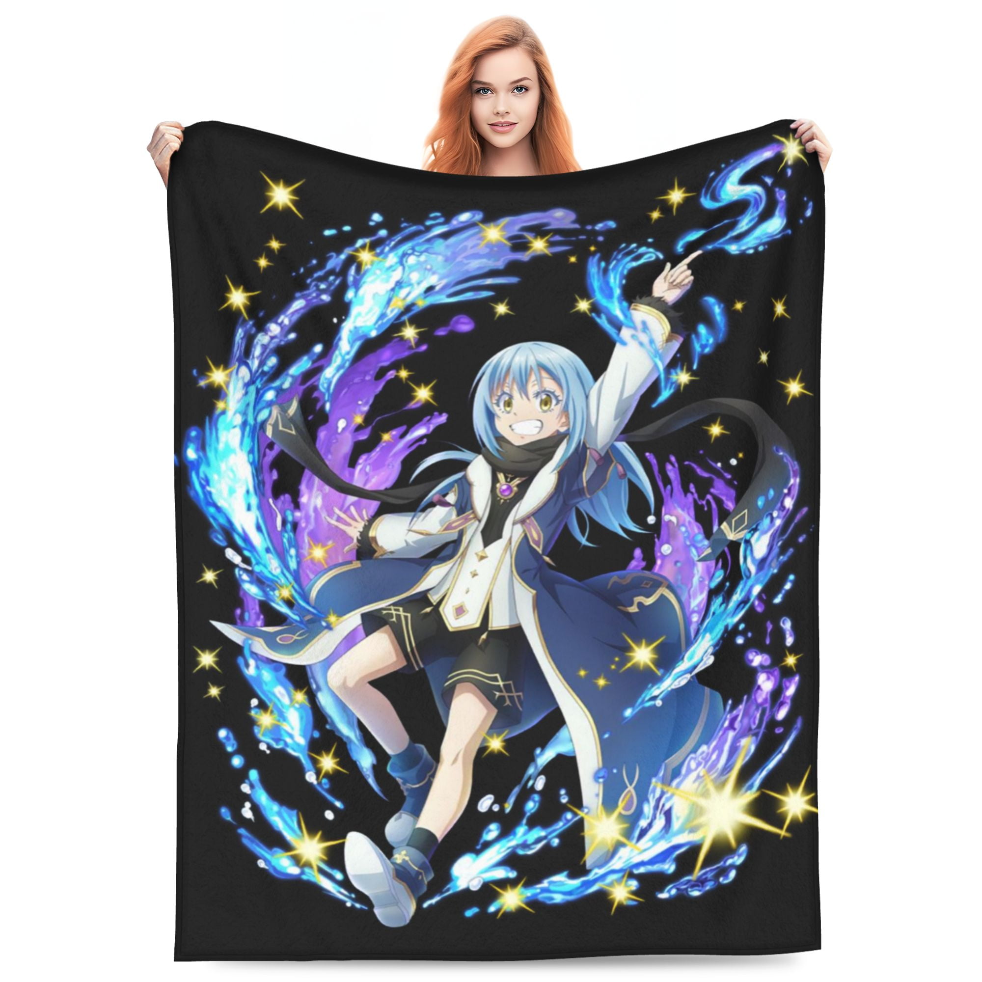 That Time I Got Reincarnated As A Slime Bed Blanket 3D Printed Throw ...