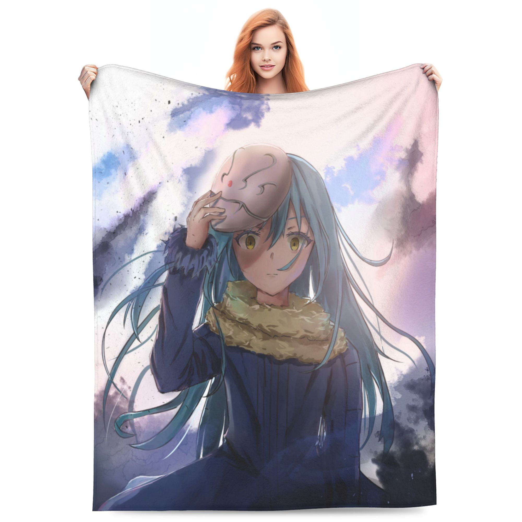 That Time I Got Reincarnated As A Slime Bed Blanket 3D Printed Throw ...